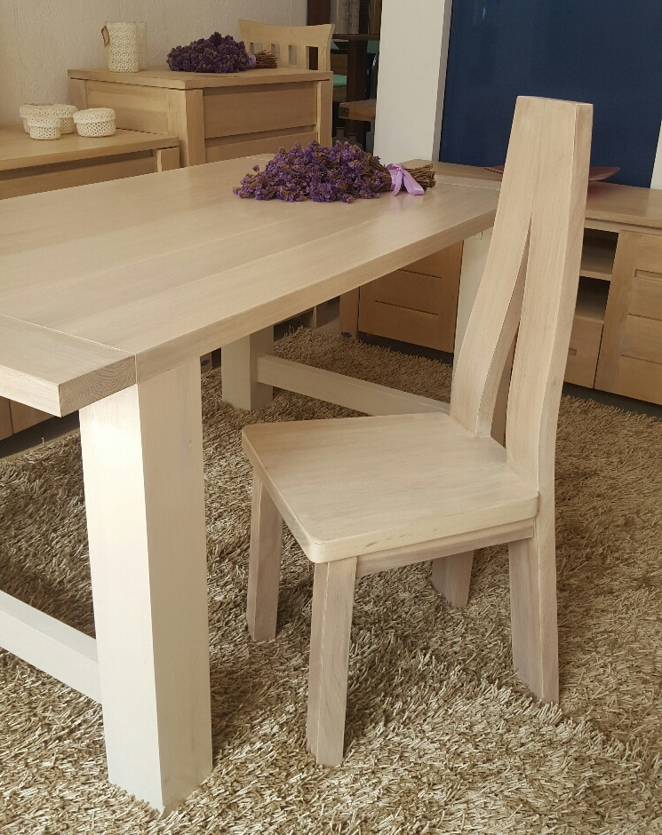 SCAUNE din lemn masiv de stejar • RONEX®